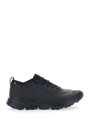On Cloudzone Tech Fabric Sneaker With Side Logo And Heel Pull-tab - Black