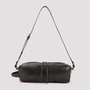 LEMAIRE The Care Leather Slingbag Mini - Brown