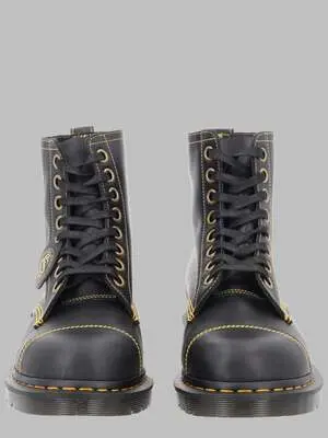 Dr. Martens Lace-up Combat Boots - Black