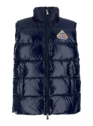 Pyrenex Sleeveless Quilted Down Jacket With High Neck And Logo Patch