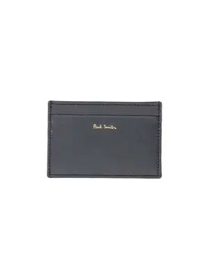 Paul Smith Leather Card Holder - Black