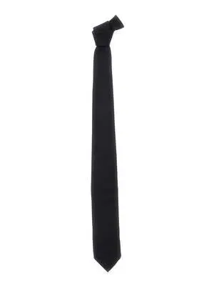 Dsquared2 Silk Tie With Back Knot Closure - Black