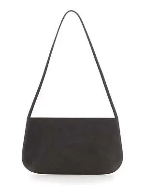 FANE Bra Handbag With Leather Details, Zip Closure & Adjustable Shoulder Strap, Mini - Brown