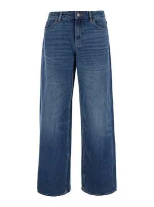 Tory Burch Wide-leg Jean For - Blu