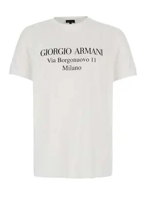 Giorgio Armani Logo Shirts For Men
