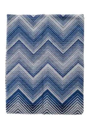 Missoni Cotton Zig-zag Towel With All-over Pattern, 100x60 Cm - Multicolor