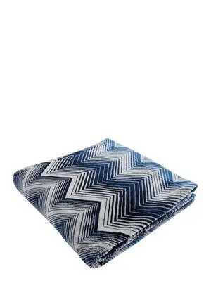Missoni Marea Beach Towel With Signature Motif Tech Fabric - Multicolor
