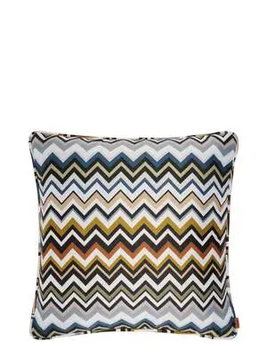 Missoni Belfast' Zig-zag Fabric Cushion, 45x45 Cm - Multicolor