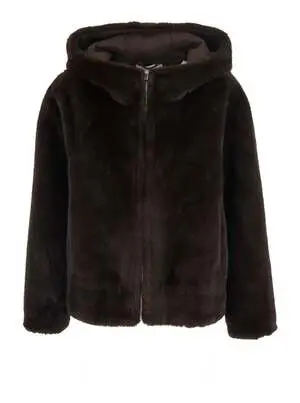 Ba&sh Pandy Jacket With Shirt Collar And Button-front Pockets - Brown