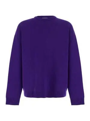 Balenciaga Wool Double-face Knit Jersey - Violet