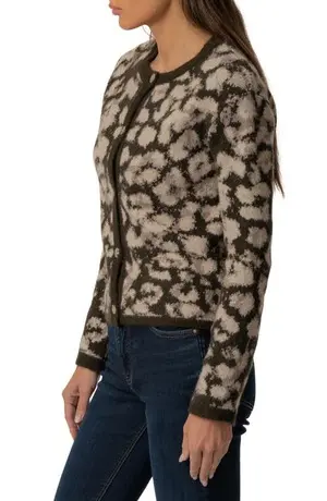 Kut From The Kloth Sadie Leopard Print Cardigan