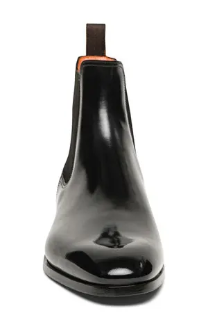 Santoni Archer Leather Chelsea Boot