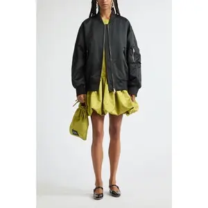 Plan C Bomber Jacket - Black