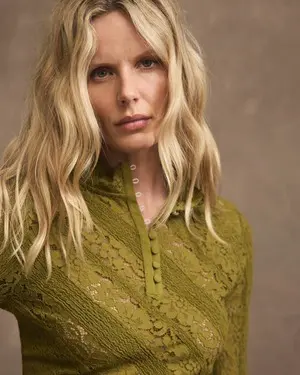 Mint Velvet Lace Detail Top