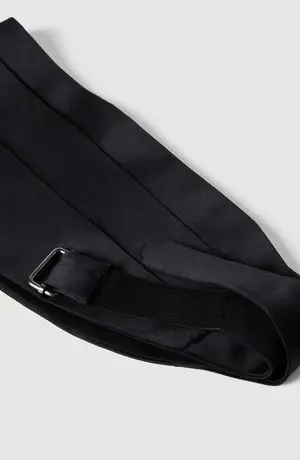 Brunello Cucinelli Cotton And Silk Satin Cummerbund