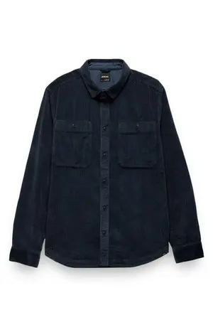Prana Ridgecrest Long Sleeve Organic Cotton Corduroy Shirt - Nautical