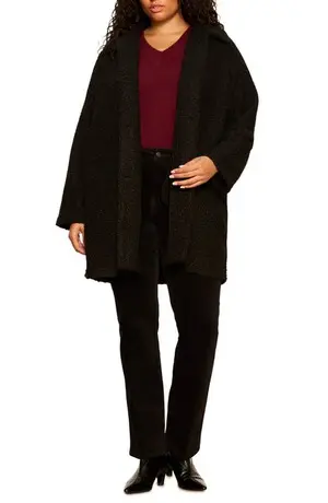 Sanctuary Upside Faux Fur Jacket - Black