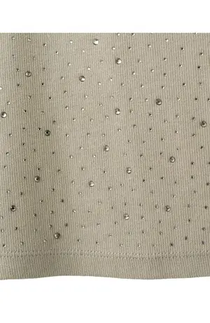 Mango Shimmer Wide Strap Tank