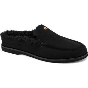 Donna Karan New York Gianna Faux Shearling Mule - Black