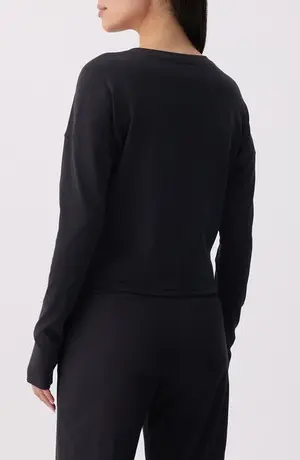 LOLE Organic Cotton Long Sleeve T-shirt - Black