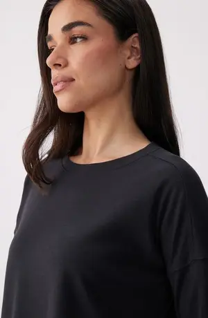 LOLE Organic Cotton Long Sleeve T-shirt - Black