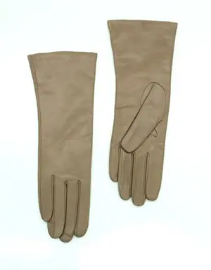 Portolano Made In Italy Leather Gloves - Mouse