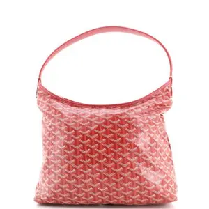 Goyard Boheme Hobo Coated Canvas - Red