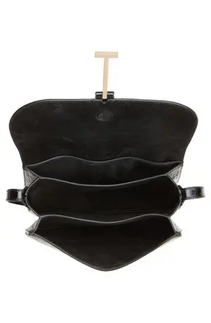 TOM FORD Kara Small Croc Embossed Leather Crossbody Bag