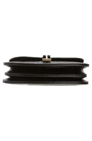 TOM FORD Kara Small Croc Embossed Leather Crossbody Bag
