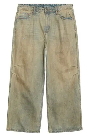 ELWOOD Tapered Knee Denim Pants - Sandbox