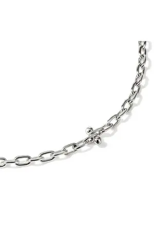 John Hardy Sterling Screwball Link Necklace