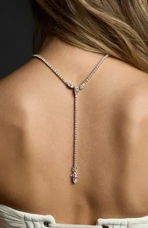 Nadri Cannes Reversible Cubic Zirconia Y-necklace