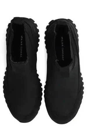 Pajar Fino Waterproof Leather Chelsea Boot - Black