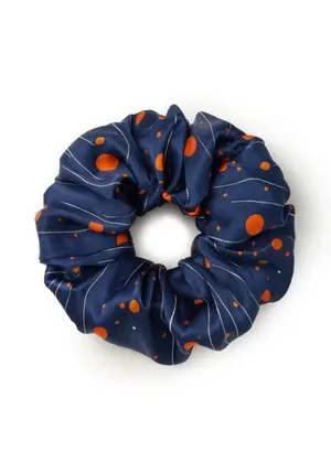 OLAH Celestia Silk Scrunchie - Blue