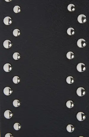 Bp. Wide Studded Faux Leather Belt