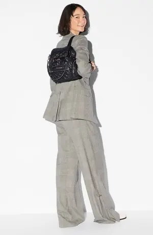 Mz Wallace Mini Crosby Backpack - Black