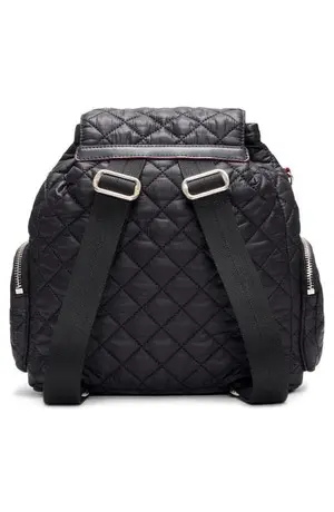 Mz Wallace Mini Crosby Backpack - Black
