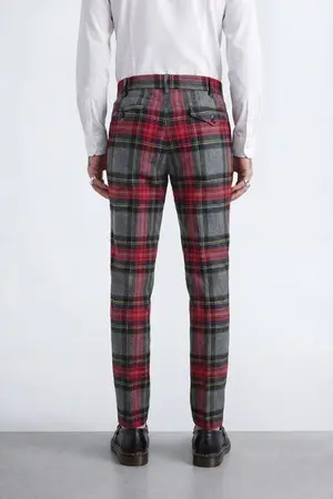 TWISTED TAILOR Cardosi Slim Fit Tuxedo Trousers