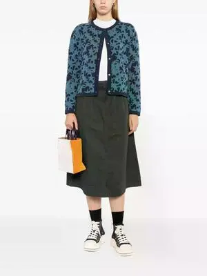 AGNES B. All-over Star Cardigan