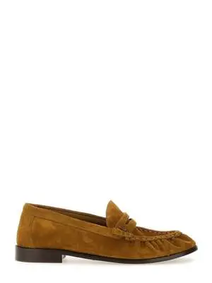 Saint Laurent Moccasin Le Loafer - Brown