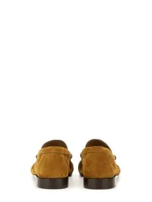 Saint Laurent Moccasin Le Loafer - Brown