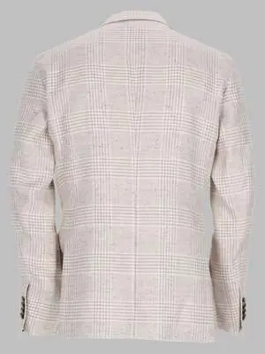 Tagliatore Giacca Monopetto In Lino E Cotone