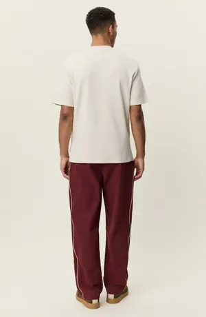 LES DEUX Signature Waffle T-shirt - Ivory