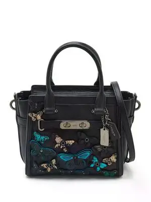 COACH Swagger Butterfly-appliqué Handbag
