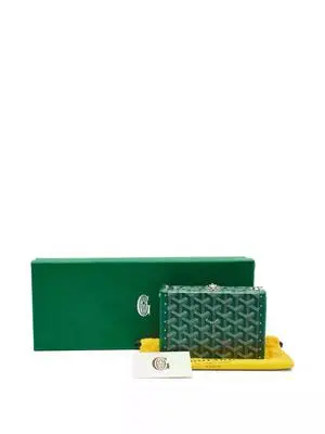 Goyard 2019 Minaudière Trunk Goyardine Clutch Mini Bag