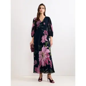 PHASE EIGHT V-neck Betty Maxi Dress