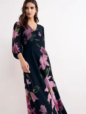 PHASE EIGHT V-neck Betty Maxi Dress