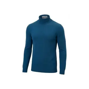 RON TOMSON Classic Roll Neck Sweater Indigo - Blue