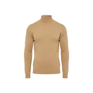RON TOMSON Neutrals Roll Neck Knit Sweater Camel - Beige