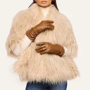 L'Agence Boheme Gloves - Walnut